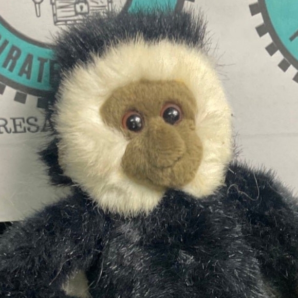 Toys | Wild Republic Monkey Plush Pedro Black White Capuchin Hanging ...